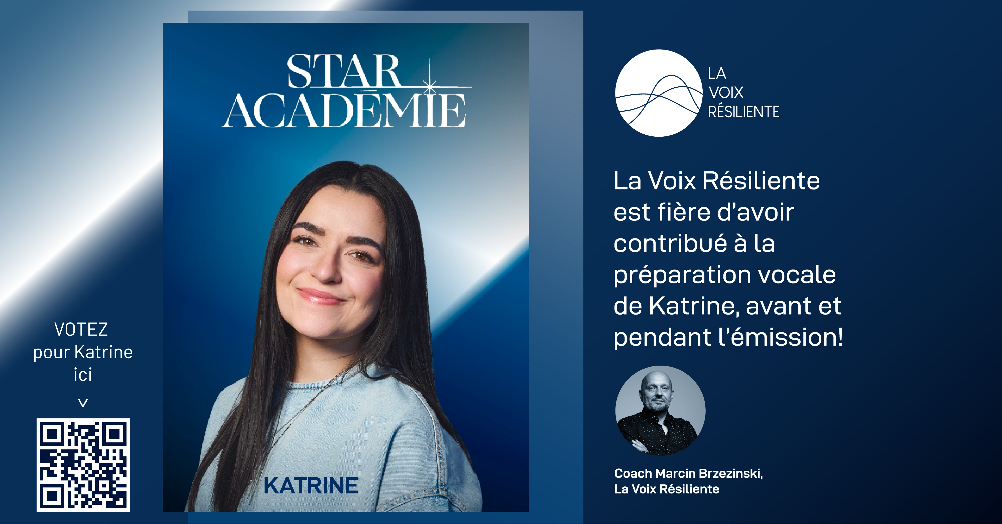 Katrine Sansregret et La Voix Résiliente à Star Académie 2025 - Cours ...